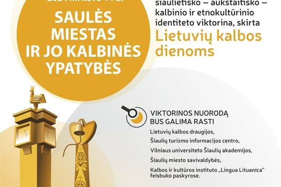 RENGIAMA PIRMOJI VIRTUALI ŠIAULIETIŠKO – AUKŠTAITIŠKO – KALBINIO IR ETNOKULTŪRINIO IDENTITETO ...