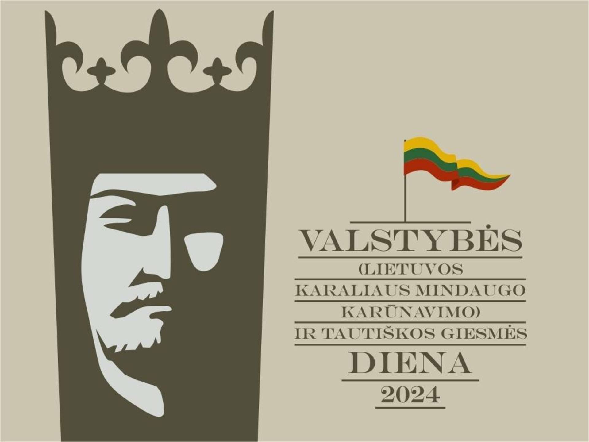Valstybės (Lietuvos karaliaus Mindaugo karūnavimo) ir Tautiškos giesmės ...