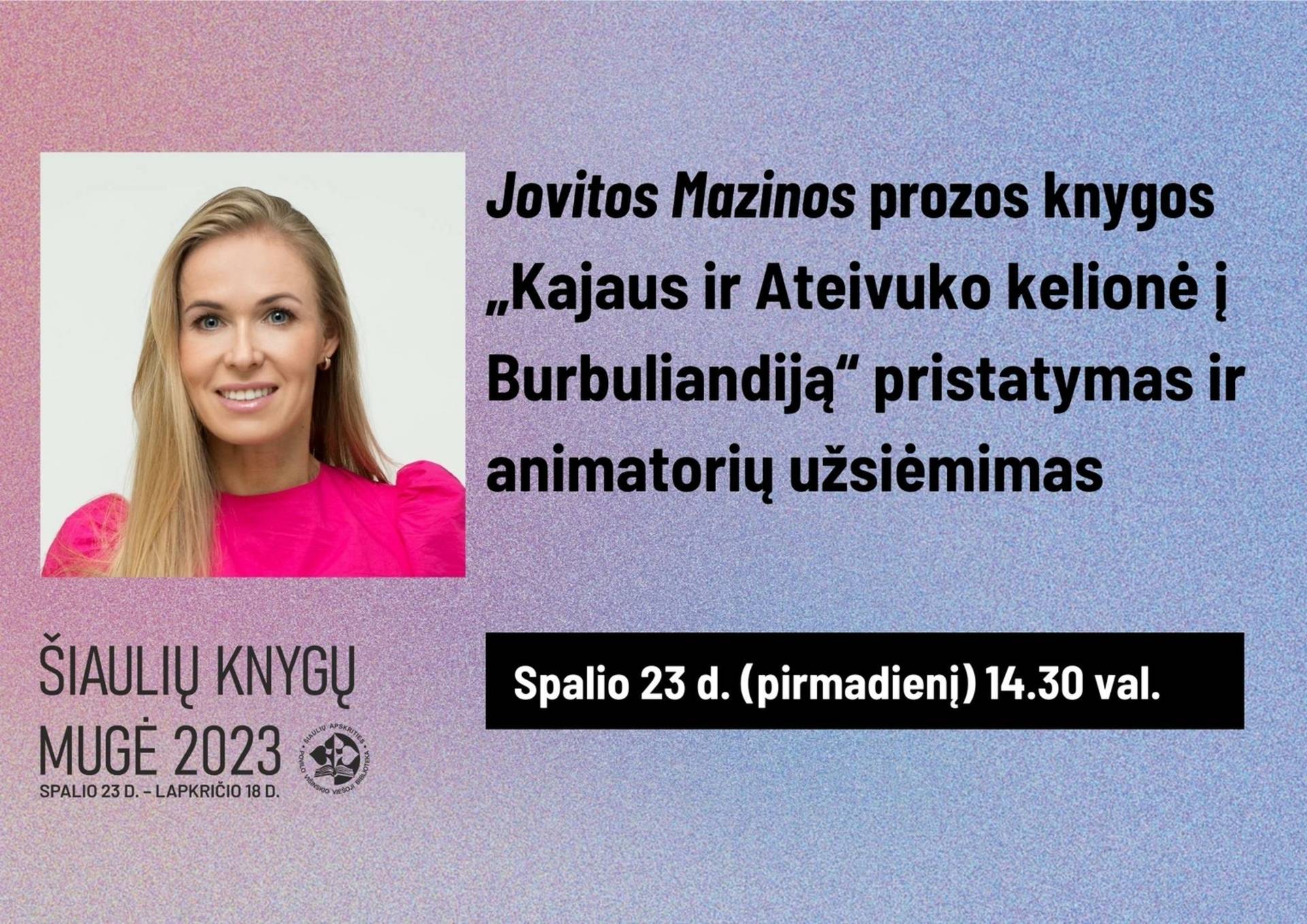 ŠKM 2023. Dėmėsio! Į biblioteką nusileido ateivis
